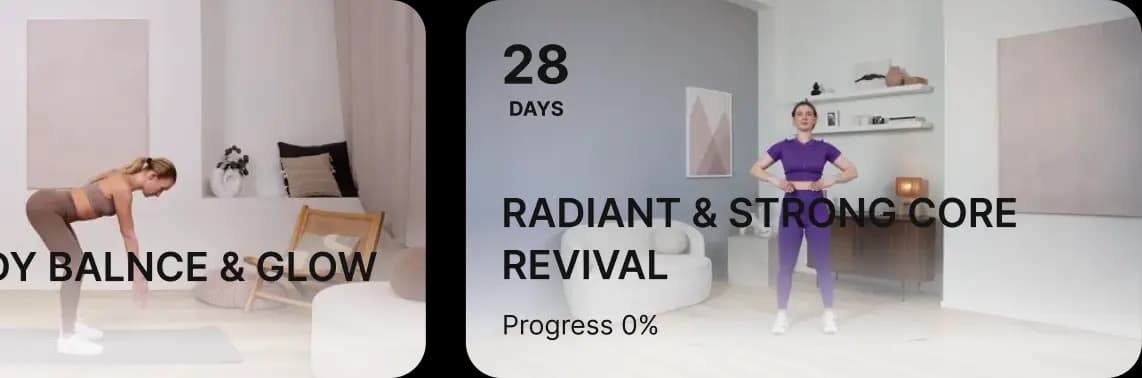 Wellness and longevity home workout app for daily fitness, recovery ...